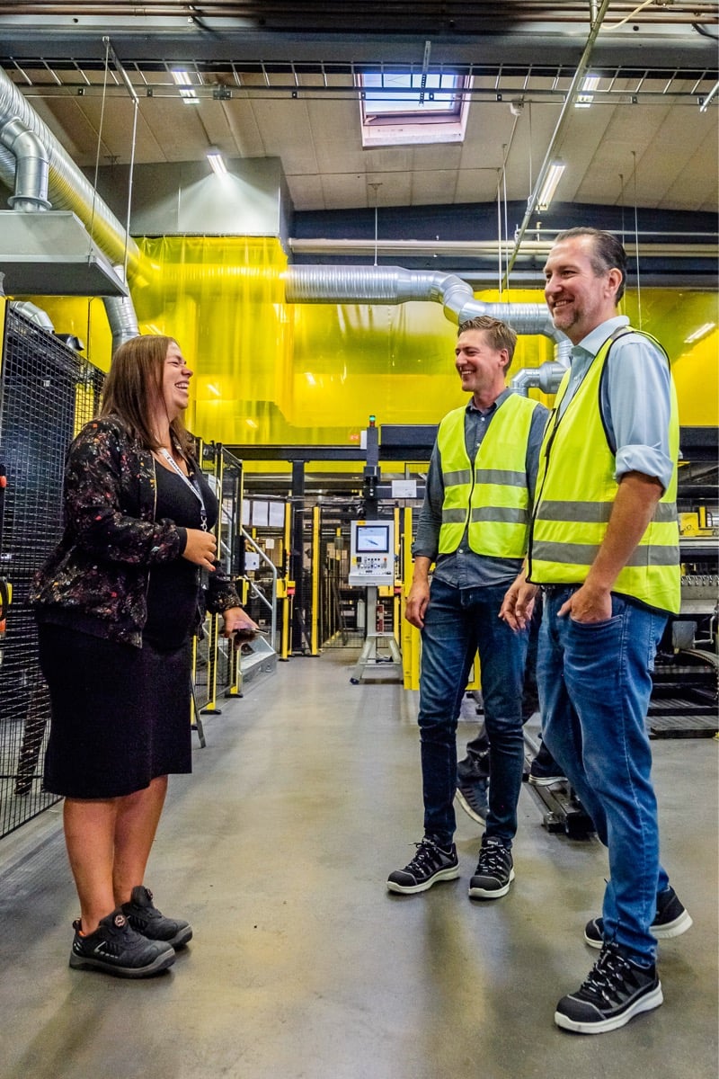 Axelent smoothly changed their OEE system to RS Production